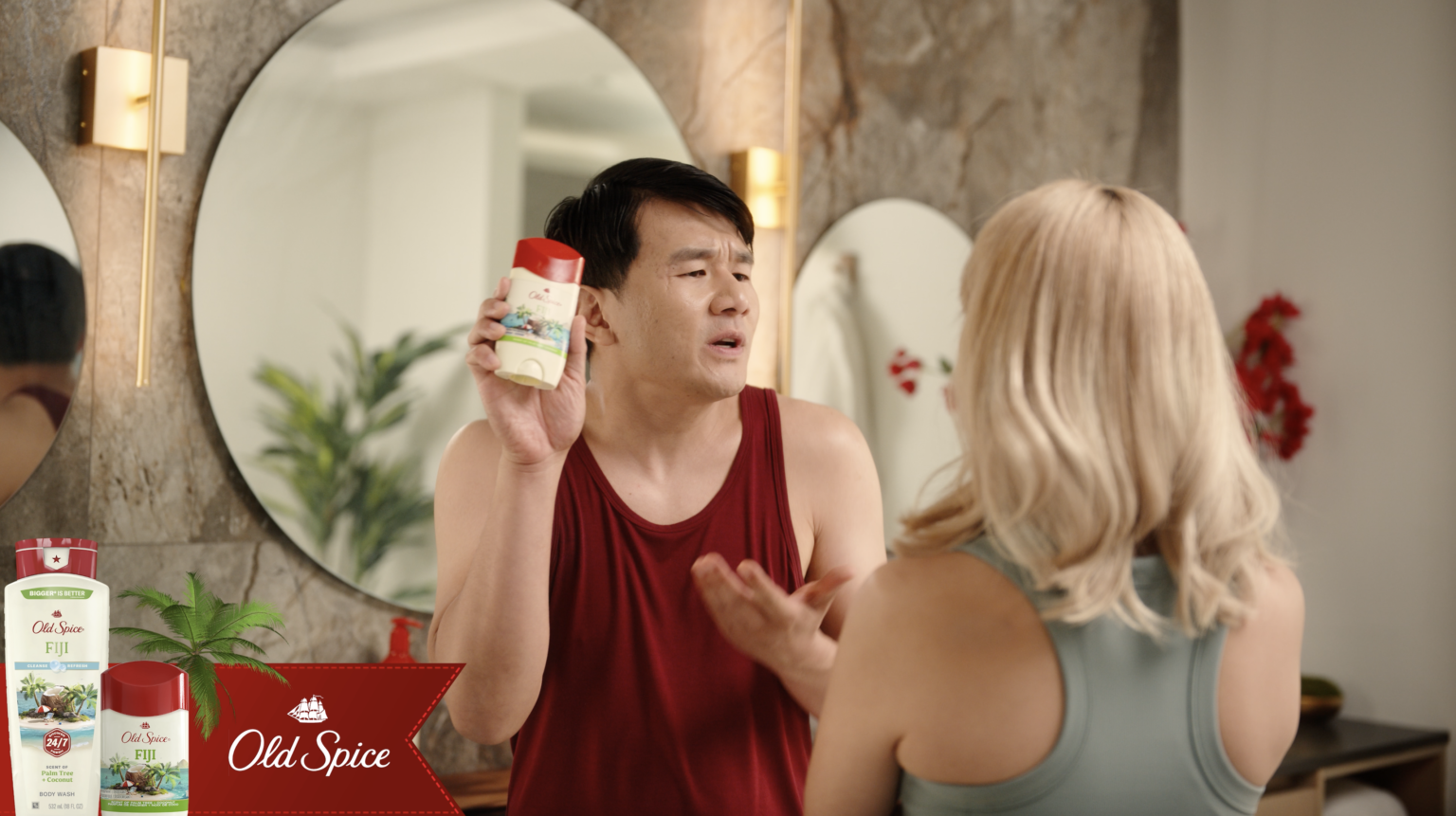 Old Spice Social Media Commercial Production w/ Ronny Chieng